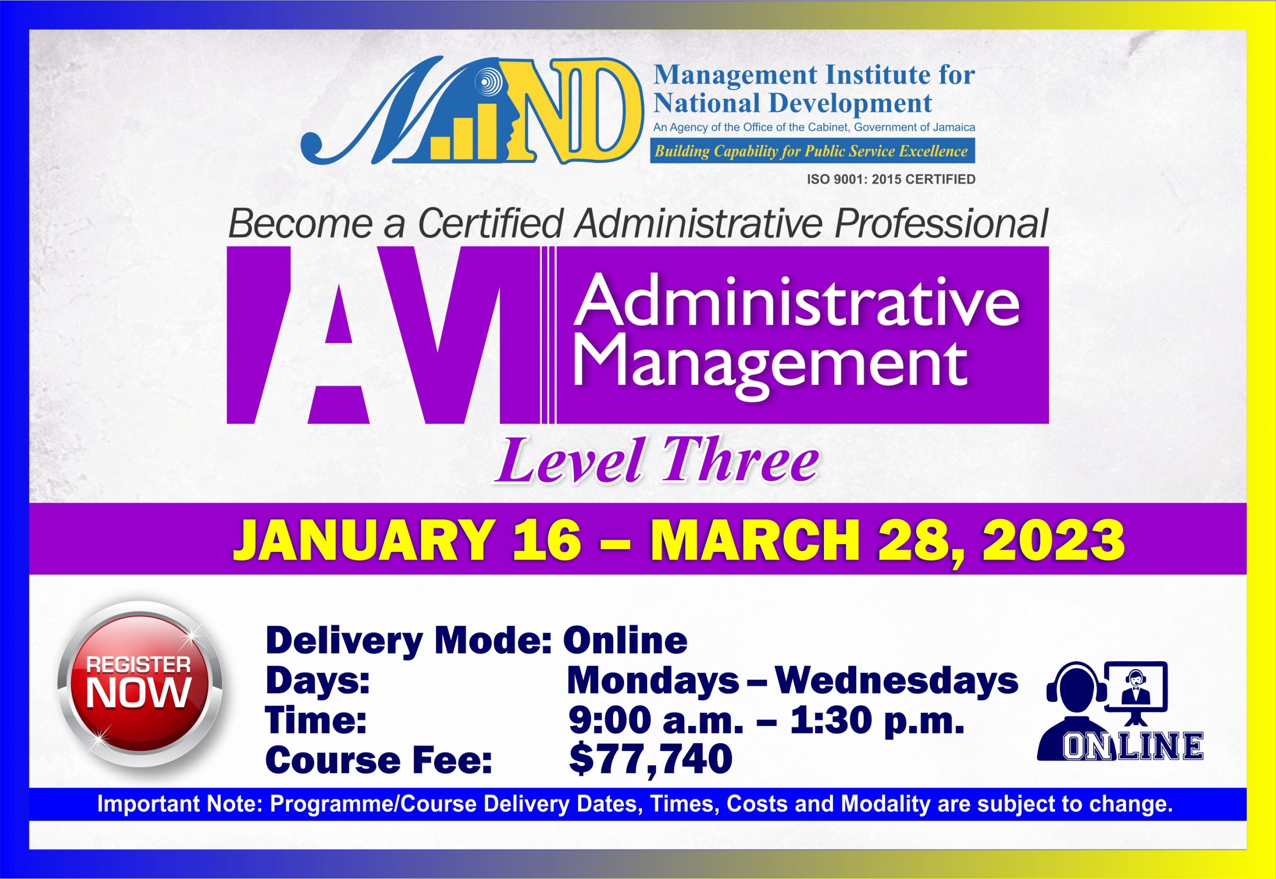 Home - The Management Institute for National Development