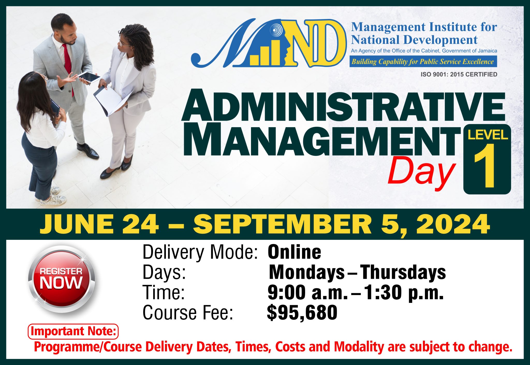 Promotions Archive - The Management Institute for National Development