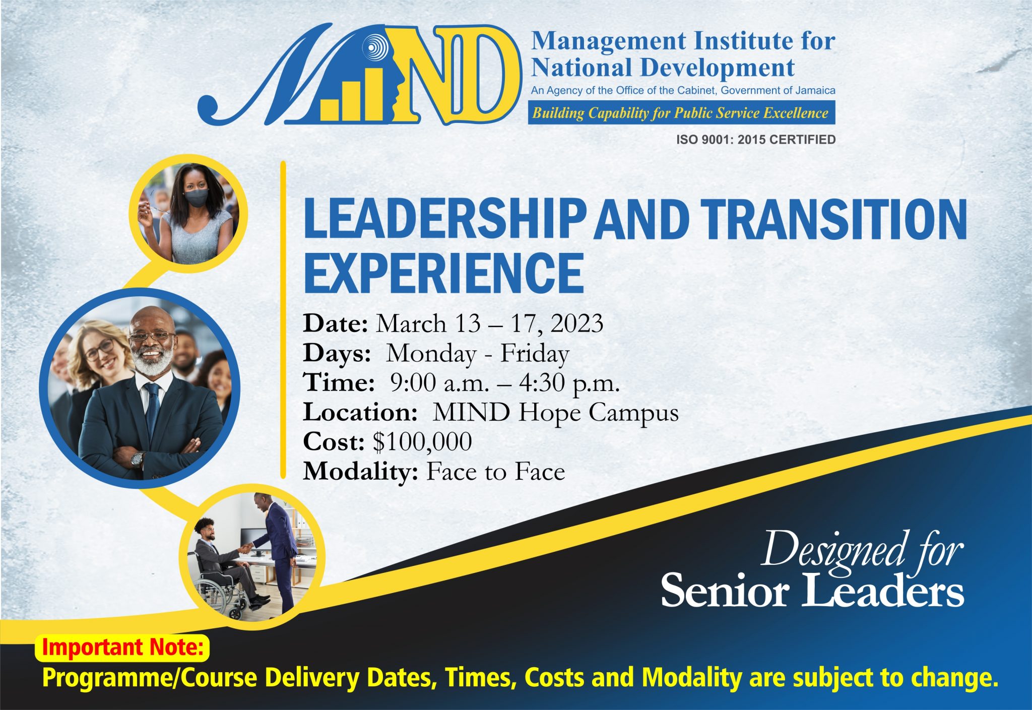 Promotions Archive - The Management Institute for National Development