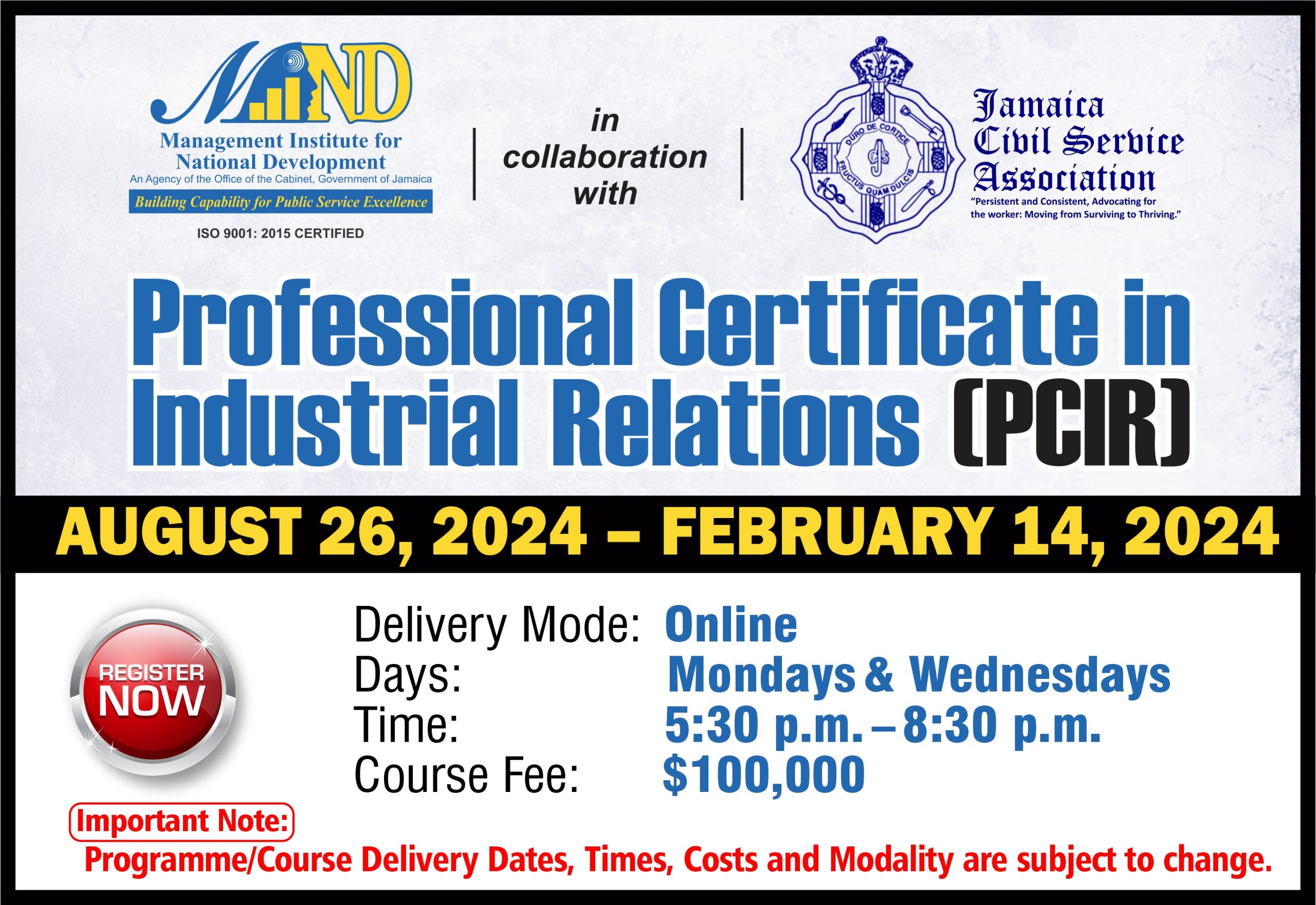 Home - The Management Institute for National Development